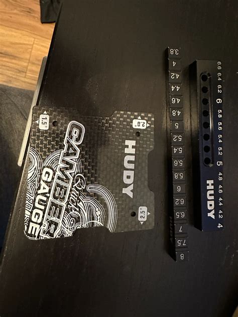 Hudy TC Setup Tool Fine Ride Height Droop And Quick Camber Card R C Tech Forums