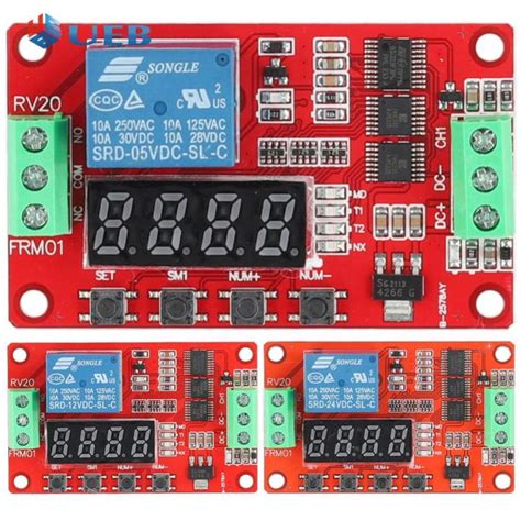 Frm01 Relay Timer Module Multifunction Automation Delay Loop Module Dc