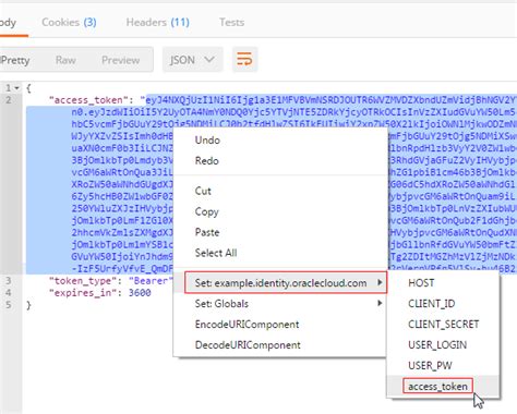 Using The Oracle Identity Cloud Service Rest Apis With Postman