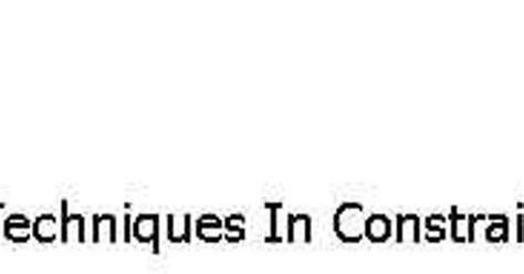 Integration Of Ai And Or Techniques In Constraint Programming 12th