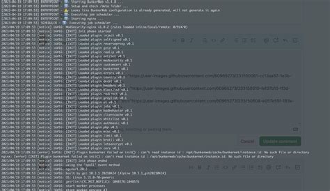 [bug] ui socket error processing request after the login · issue 425 · bunkerity bunkerweb · github