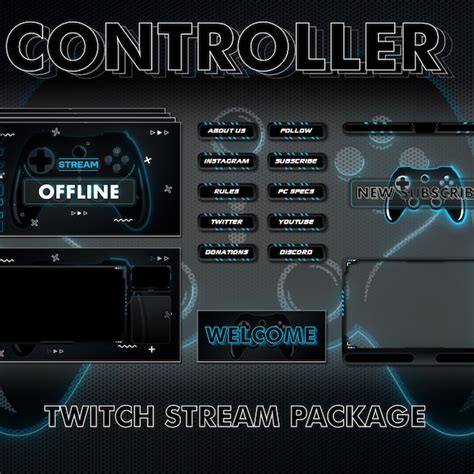 Controller Overlay Etsy