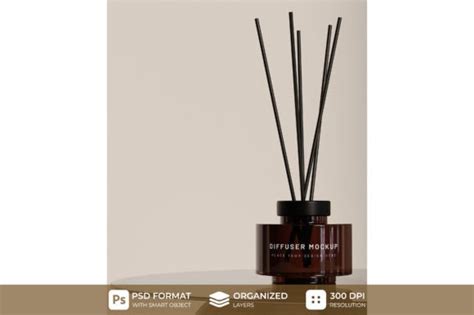 Diffuser Bottle Mockup Graphic By Mockupocka · Creative Fabrica