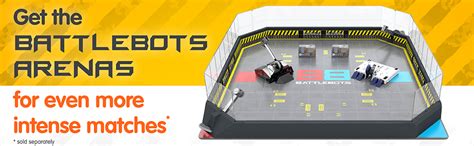 Hexbug Battlebots Rivals Platinum Whiplash And Sawblaze