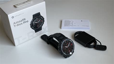 The striking Amazfit T-Rex Pro offers many settings and functions at a ...