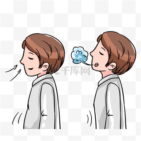 呼气漫画图片 呼气漫画图片素材免费下载 千库网