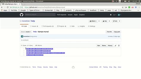 django mysql setup the simple way youtube