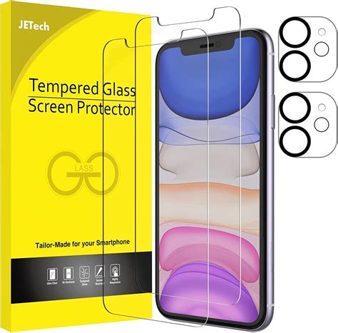 Jetech Screen Protector For Iphone 11 And Iphone Xr 61 Inch Tempered
