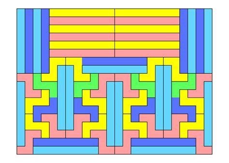 geometry polyomino z pentomino and rectangle packing into rectangle