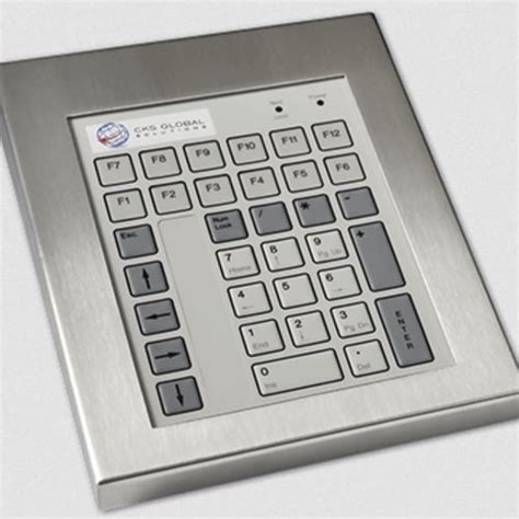 Panel Mount Keyboard CKS With Mechanical Keys Key Industrial