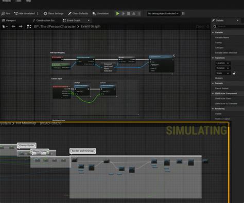 artstation unreal engine 5 minimap blueprint resources