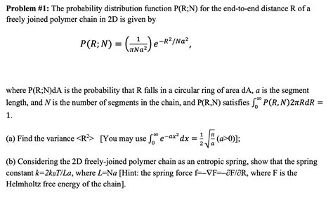Solved Problem The Probability Distribution Function Chegg