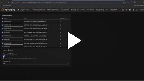 Migrate 100 VMware VMs In Seconds Verge Io