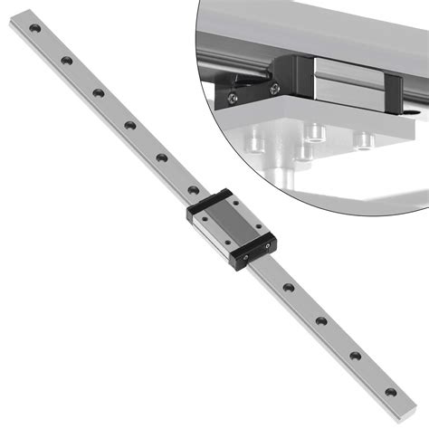 Twotrees MGN H Mm Linear Sliding Guideway With Pcs Linear Bearing Sliding Block For D