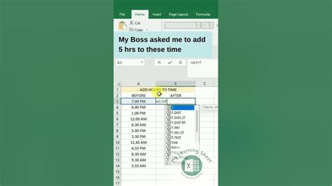 Excel Tips And Tricks Excel Short Video Earn From Excel Learn