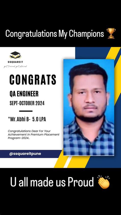 Er Shubham Shrivas Punejobs Bcomjobs Mcomjobs Itjobs Freshersjobs Ssquareit