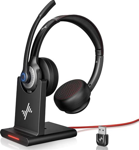 Wireless Headset With Ai Noise Cancelling Microphone Bluetooth Headset Bluetooth