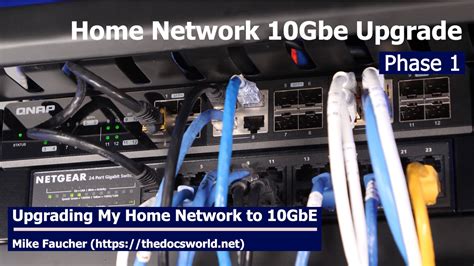 10gbe Home Network Upgrade The Docs World