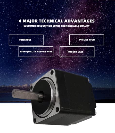 Nema 17 Closed Loop Linear Stepper Motor With Gearbox Custom Dc Brushless Motor Robot Torque