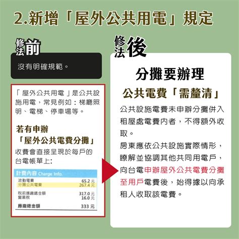 租屋疑問 電費新制說明書上 政策白話文篇 租屋板 Dcard