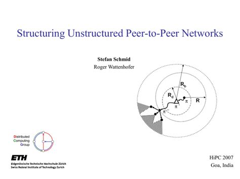 Structuring Unstructured Peer To Peer Networks Stefan Schmid Roger