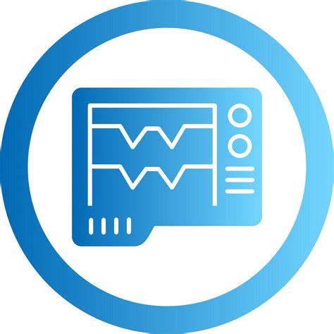 Ecg Gradient Circle Icon 47498653 Vector Art At Vecteezy