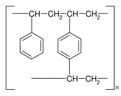 Structural Formula Of The Styrene Divinyl Benzene Monomer Download Scientific Diagram