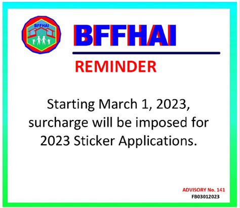 Bf Homes Sticker 2023 Application Form Printable Forms Free Online