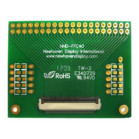 40 Pin 0 5mm Pitch Ffc Connector Breakout Board