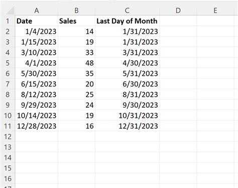 How Can I Use The Eomonth Function In Vba
