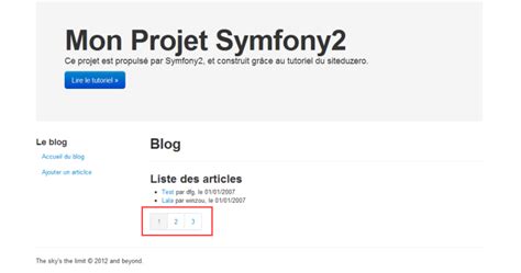Tp Les Entités De Notre Blog Développez Votre Site Web Avec Le Framework Symfony2