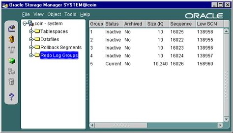 Creating New Redo Log Files Oracle