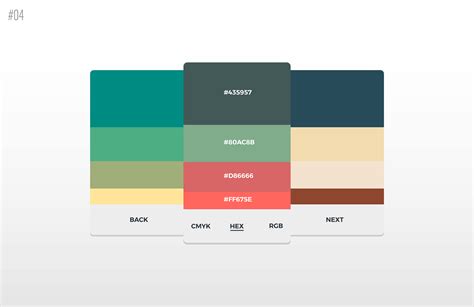 Uiux Web Color Palette Design 04 On Behance