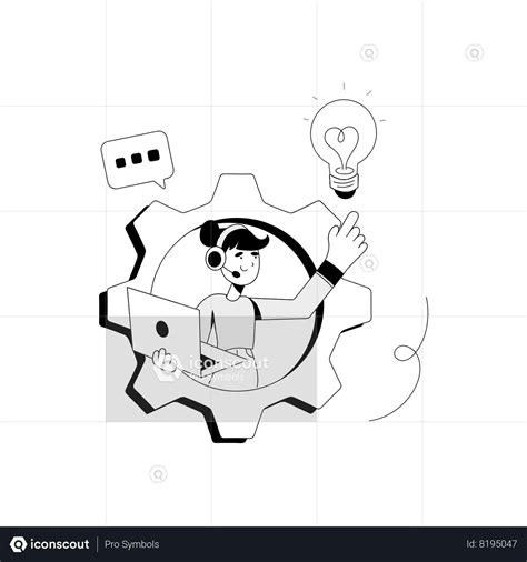 Query Handling Animated Illustration Download In Json Lottie Or Mp4 Format