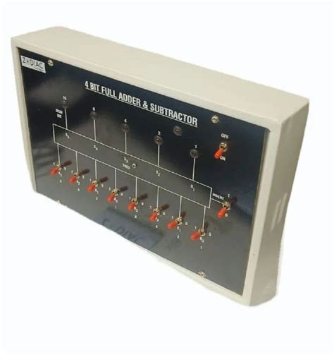 Digital Zodiac 4 Bit Full Adder Subtractor Electronic Lab Trainer For Laboratory At ₹ 2000 Digital Zodiac 4 Bit Full Adder Subtractor Electronic Lab Trainer For Laboratory At ₹ 2000