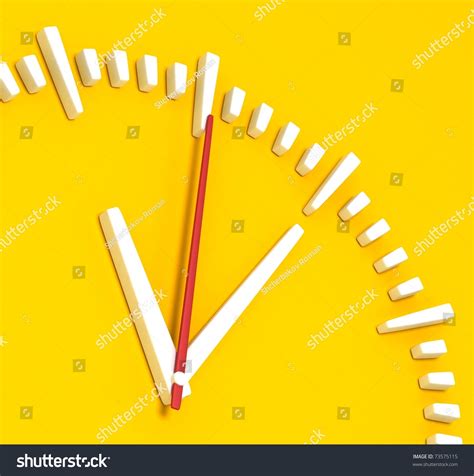 Simple Clock Background Stock Illustration Shutterstock