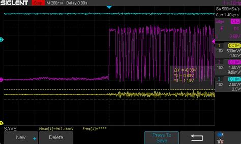 Sn74aup1t08 Help With Output Oscillating On Schmitt Trigger And Logic Forum Logic Ti E2e