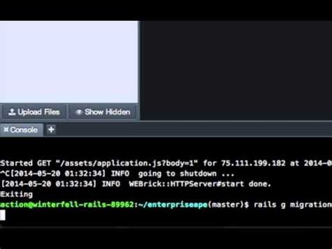 Learn Using Migrations To Add A Column To A Database Table In Rails