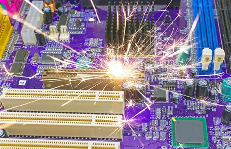 Electronic Circuit Board Stock Image Image Of Device 131085161