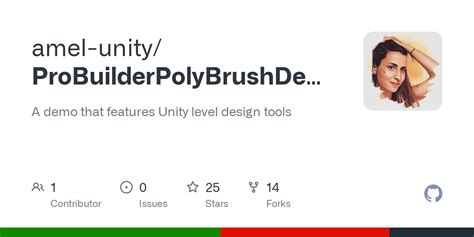 Github Amel Unity Probuilderpolybrushdemo A Demo That Features Unity Level Design Tools