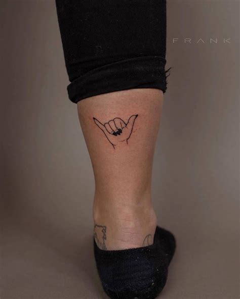 Shaka Sign Tattoo Tatuajes Elegantes Tatuajes Sutiles Tatuajes