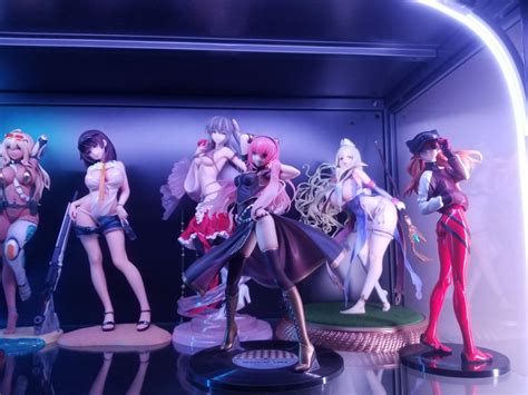 A Small Piece Of My Collection Need To Get More Display Cases Ranimefigures