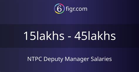 Ntpc Deputy Manager Salaries 2025 In India Average Salary ₹19 Lakhs