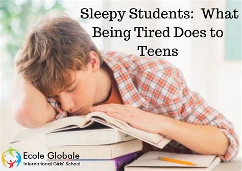 Sleepy Students What Being Tired Does To Teens