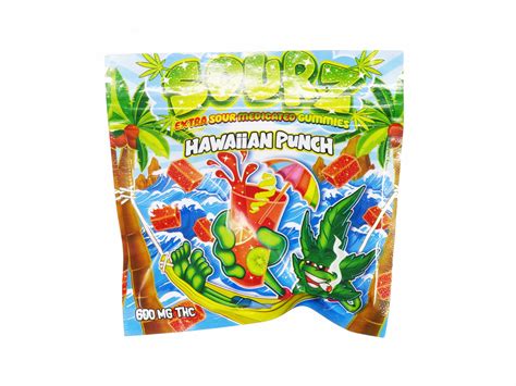 Sourz Hawaiian Punch Extra Sour Happy Tree Buds Shop Edibles