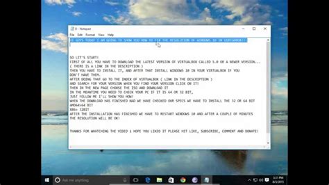 HOW TO FIX THE RESOLUTION OF WINDOWS IN VIRTUALBOX UPDATED YouTube