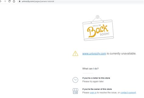 Tutorial Site Is Not Available · Issue 510 · Univocityunivocity