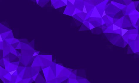 Dark Violet Flat Polygon Abstract Shape Irregular Triangle Pattern Element Texture Design