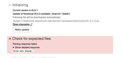 Error Upgrading To 2502 ℹ️ Support Nextcloud Community