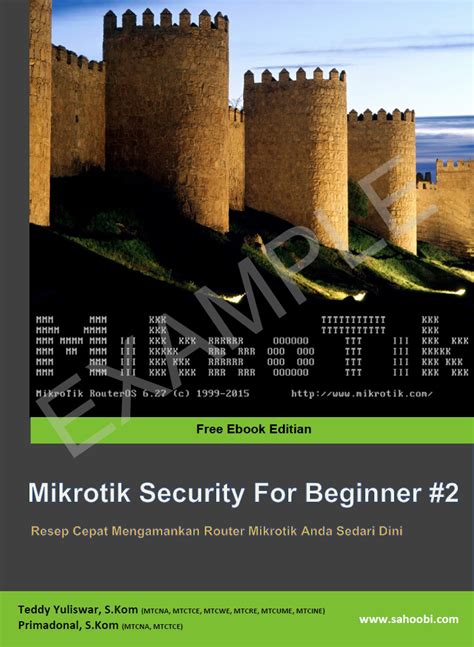 Ebook Gratis Tentang Mikrotik Security For Beginners Hacking Mikrotik